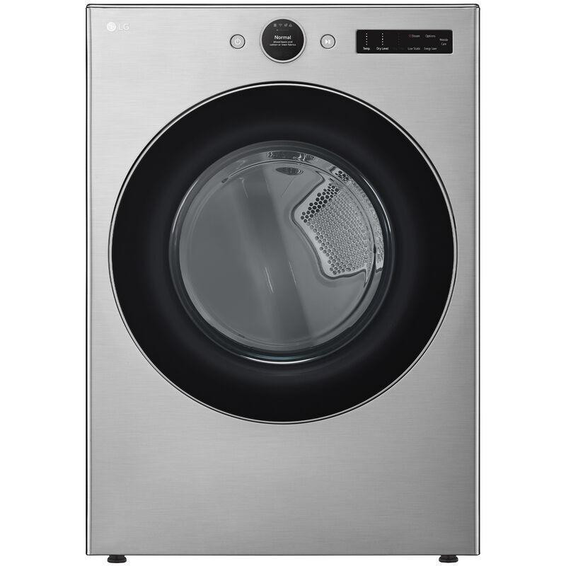 LG 27 in. 7.4 cu. ft. Smart Stackable Electric Dryer with AI Sensor Dry ...