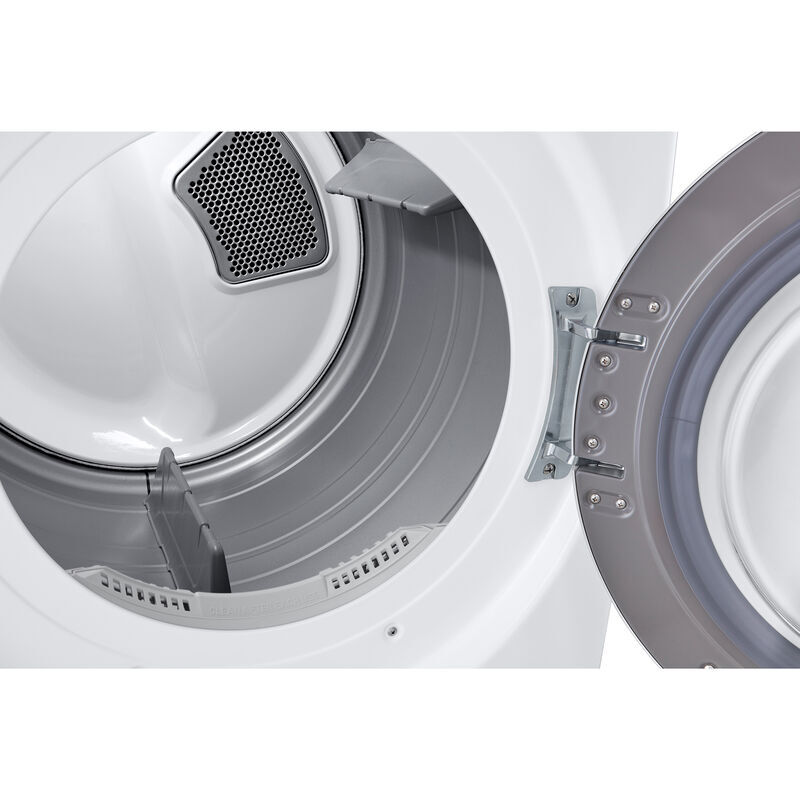 LG 27 in. 7.4 cu. ft. Stackable Gas Dryer with Sensor Dry Technology ...