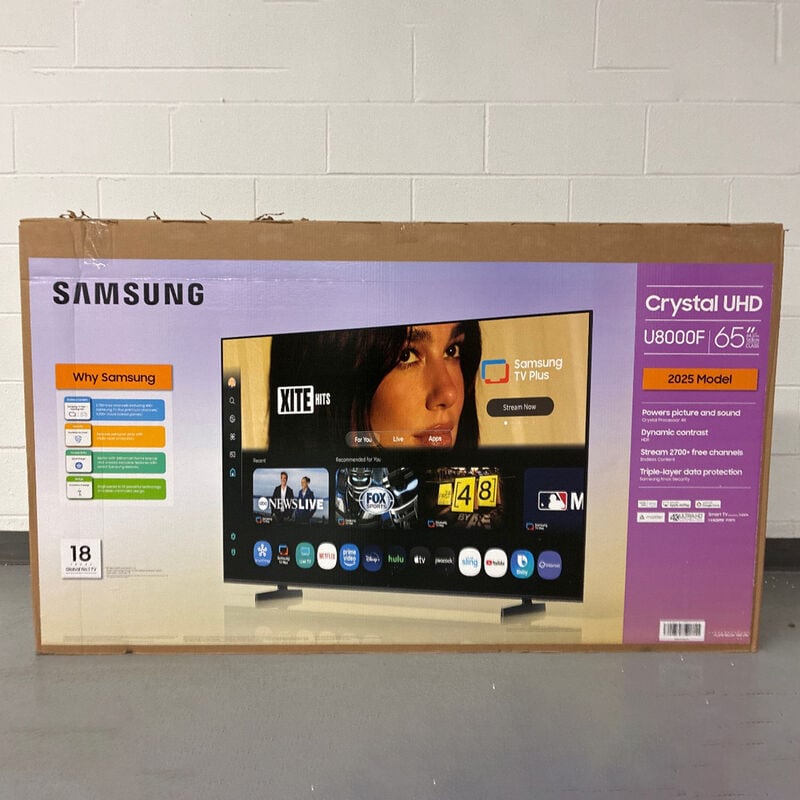 Samsung - 65" Class U8000F LED 4K UHD Smart Tizen TV (Open Box Good ...