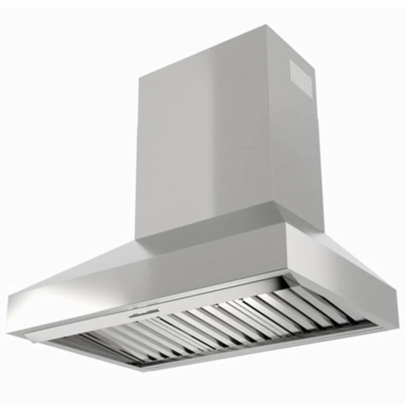 XO 36 in. Ducted Chimney Style Range Hood with 1000 CFM, 4 Fan Speeds ...