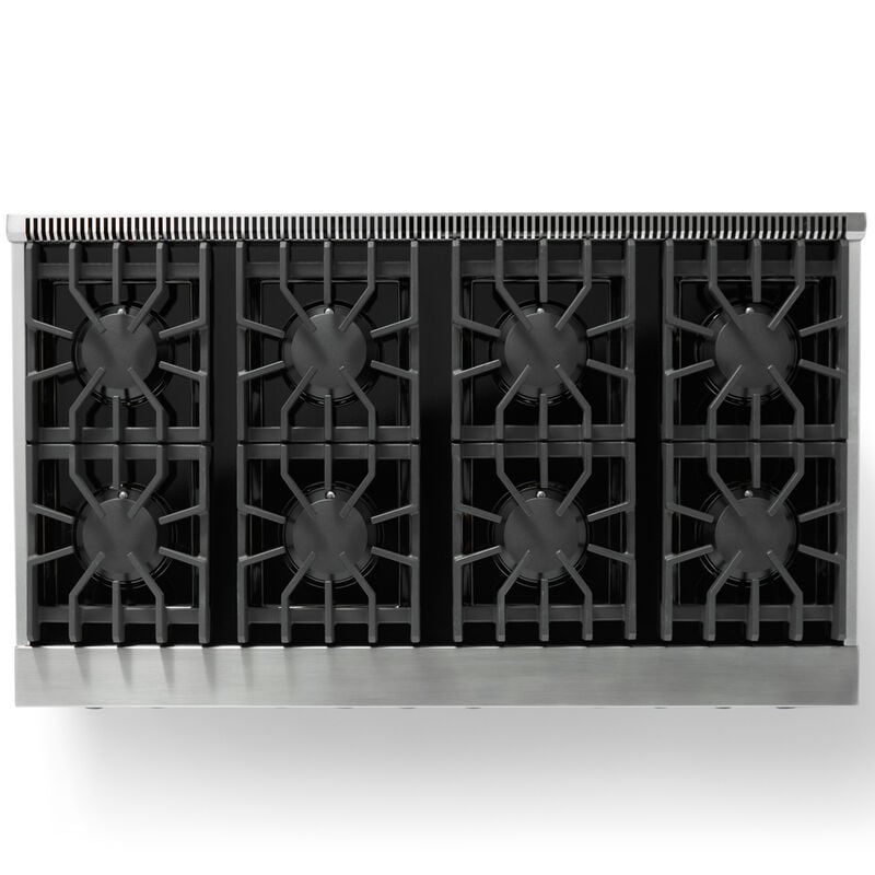 Viking 5 Series 48 in. 6.1 cu. ft. Standard Convection Double Oven Gas ...