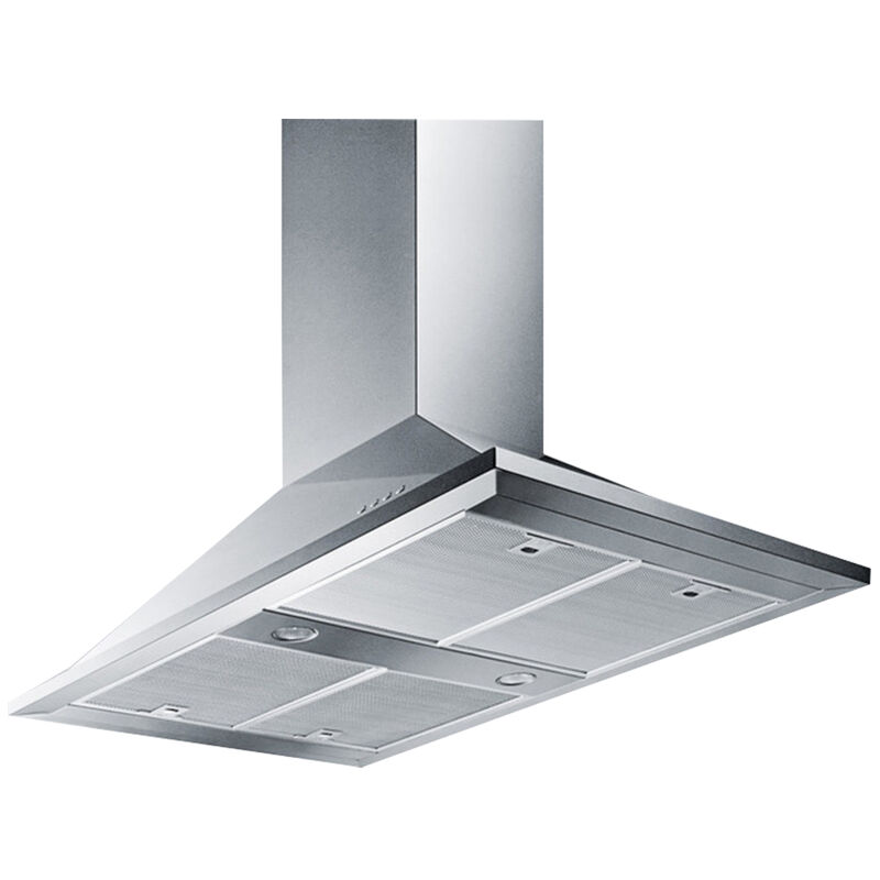 Summit Professional Series 36 in. Chimney Style Range Hood with 3 Speed ...