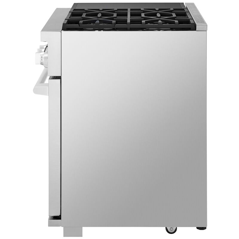 Signature Kitchen Suite 36 in. 6.3 cu. ft. Smart Standard Convection ...