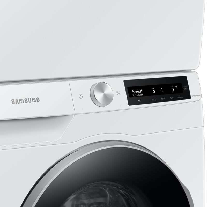 Samsung 24 in. 4.0 cu. ft. Electric Dryer with 15 Dryer Programs, 12 ...