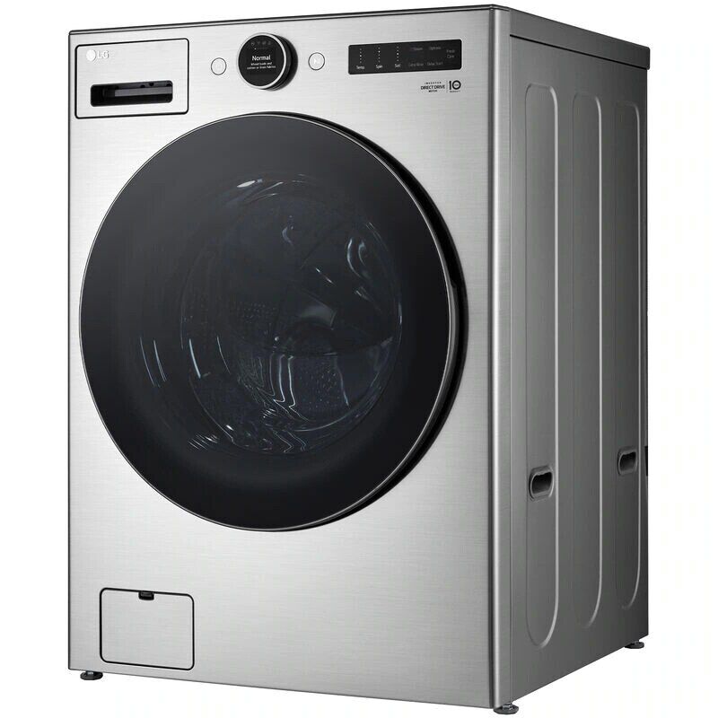LG 27 in. 4.5 cu. ft. Smart Stackable Front Load Washer with AI DD ...