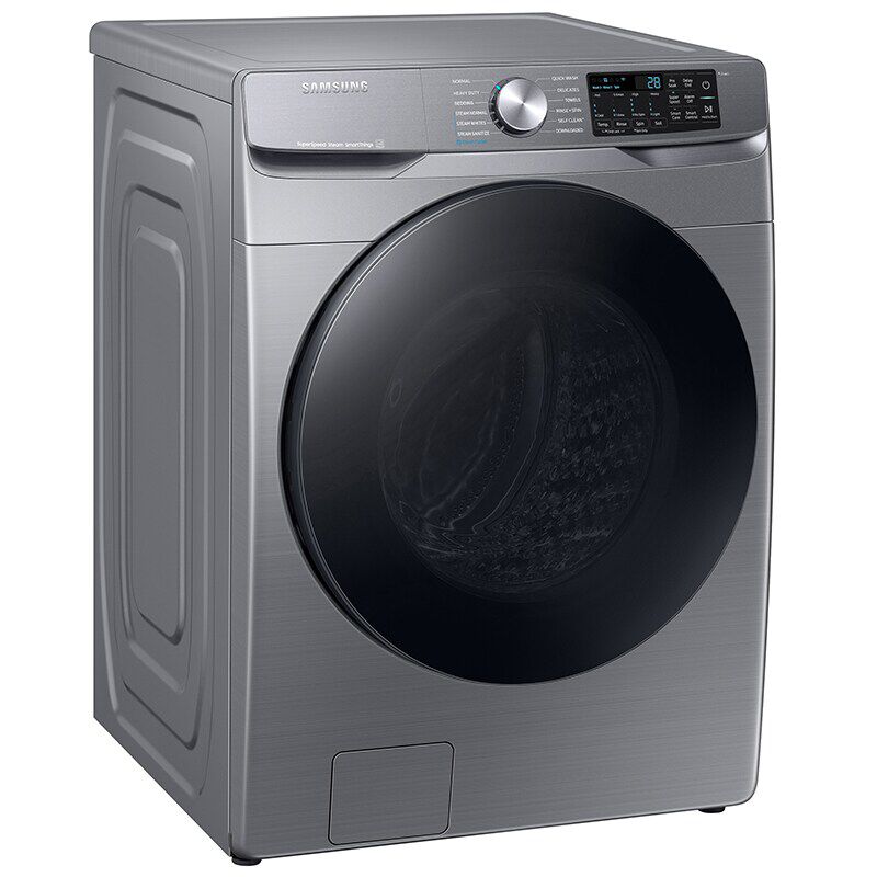 Samsung 27 in. 4.5 cu. ft. Smart Stackable Front Load Washer with Super ...