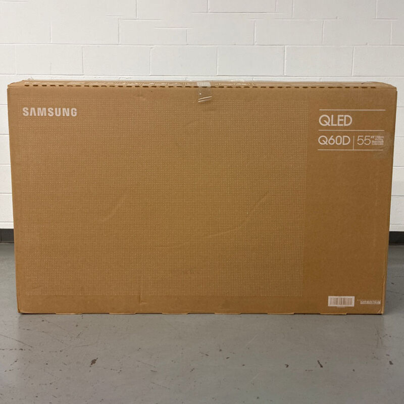 Samsung - 55" Class Q60D Series QLED 4K UHD Smart Tizen TV (Open Box ...