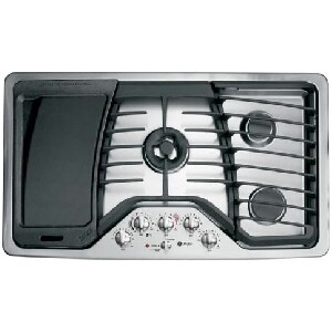 GE Cafe 36" Gas Cooktop - Stainless Steel | PCRichard.com | CGP650SETSS