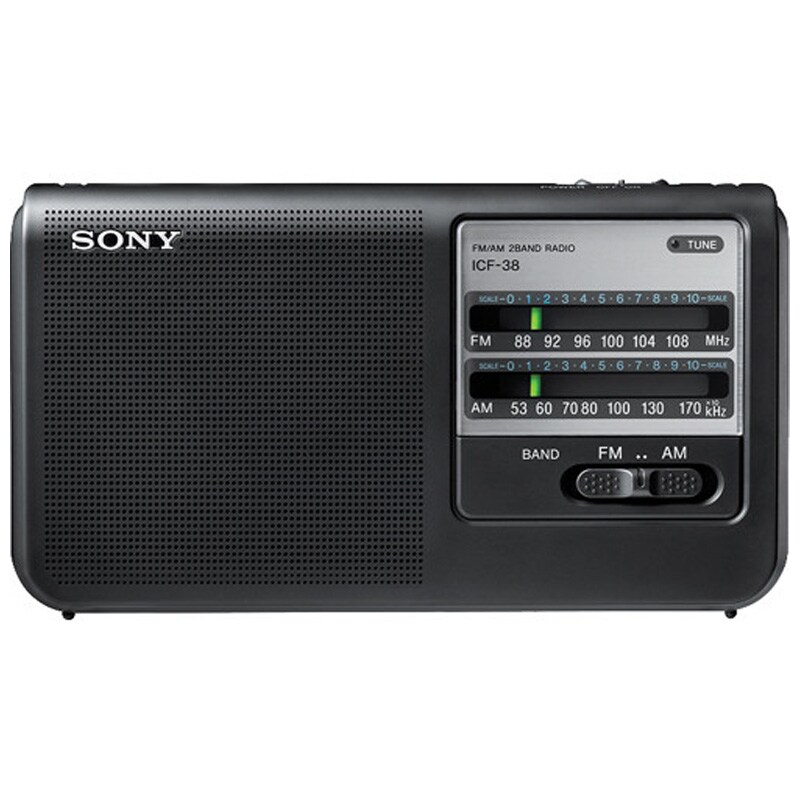 Sony AM/FM Band Portable Radio | PCRichard.com | ICF38