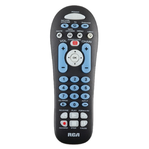 RCA 3-Device Universal Remote Control | PCRichard.com | RCR313BR RCA 3-Device Universal Remote Control | PCRichard.com | RCR313BR