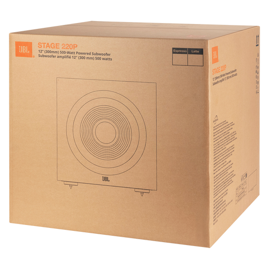JBL Stage 220P 12 in. (300 mm) Powered Subwoofer (Each) - Latte | P.C ...