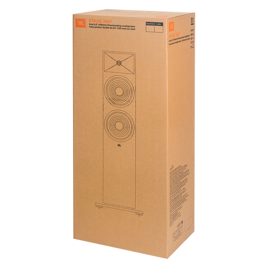 JBL Stage 260F 2.5 Way Dual 6.5 in. (165 mm) Floorstanding LoudSpeaker ...