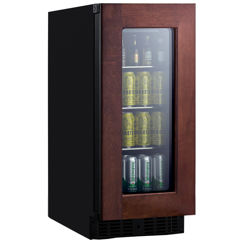Summit 15 in. Built-In/Freestanding 1.8 cu. ft. Compact Beverage Center ...