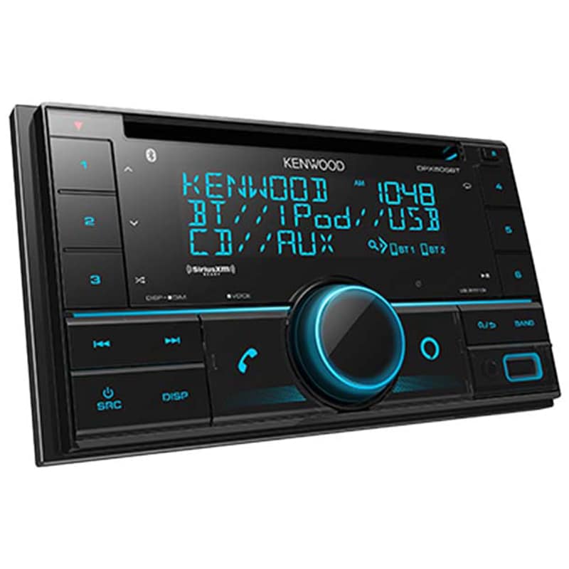 Kenwood Dual Din Sized CD Receiver with Bluetooth | P.C. Richard & Son