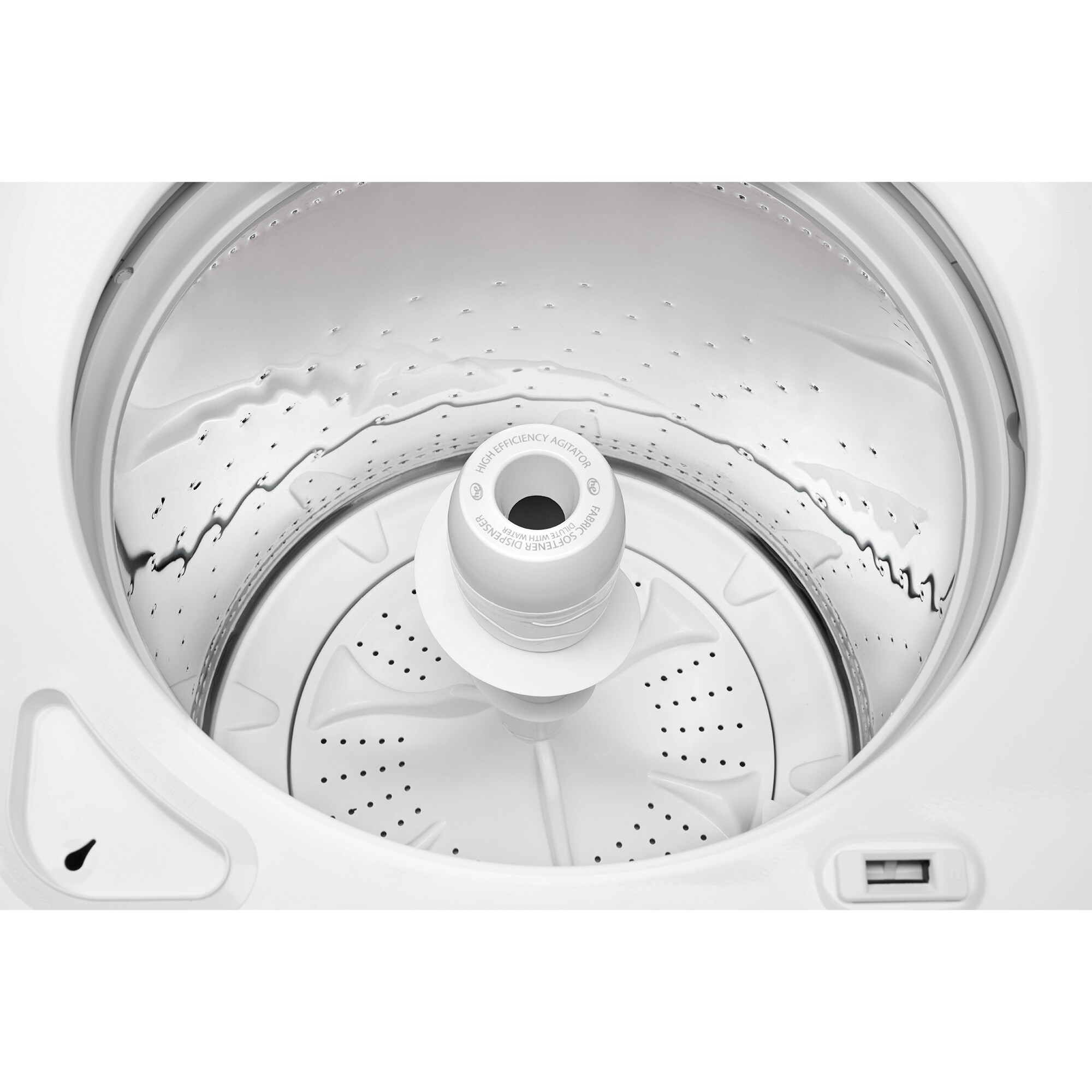 Amana 28 in. 3.8 cu. ft. Top Load Washer with High-Efficiency Agitator ...