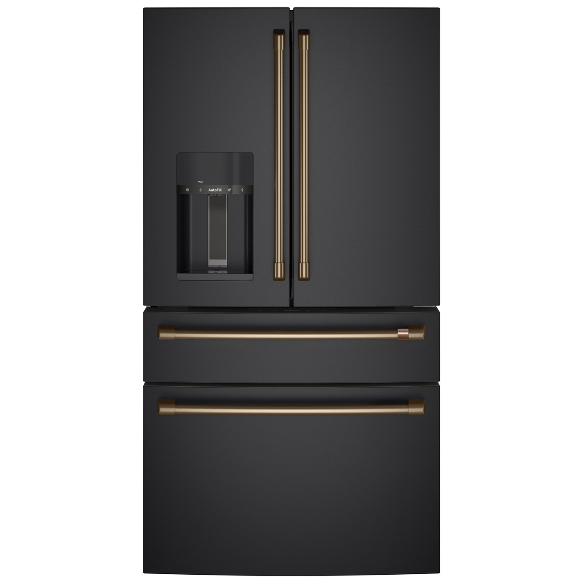 Cafe Handle Kit for Refrigerator - Brushed Bronze | P.C. Richard & Son