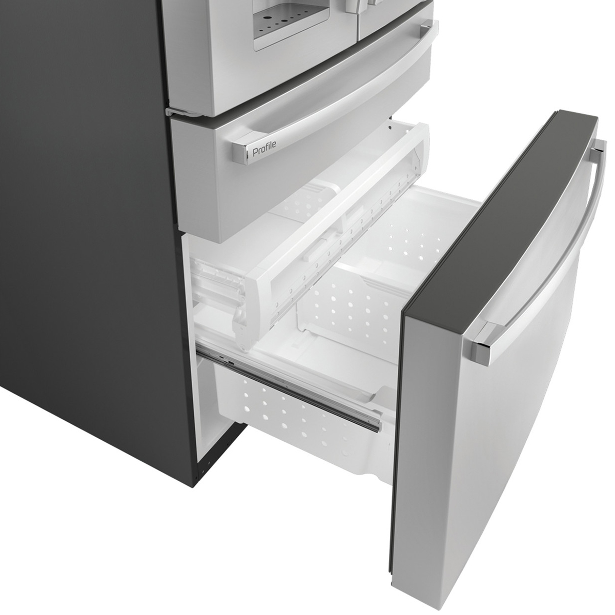 GE Profile 36 in. 22.4 cu. ft. Smart Counter Depth 4-Door French Door ...