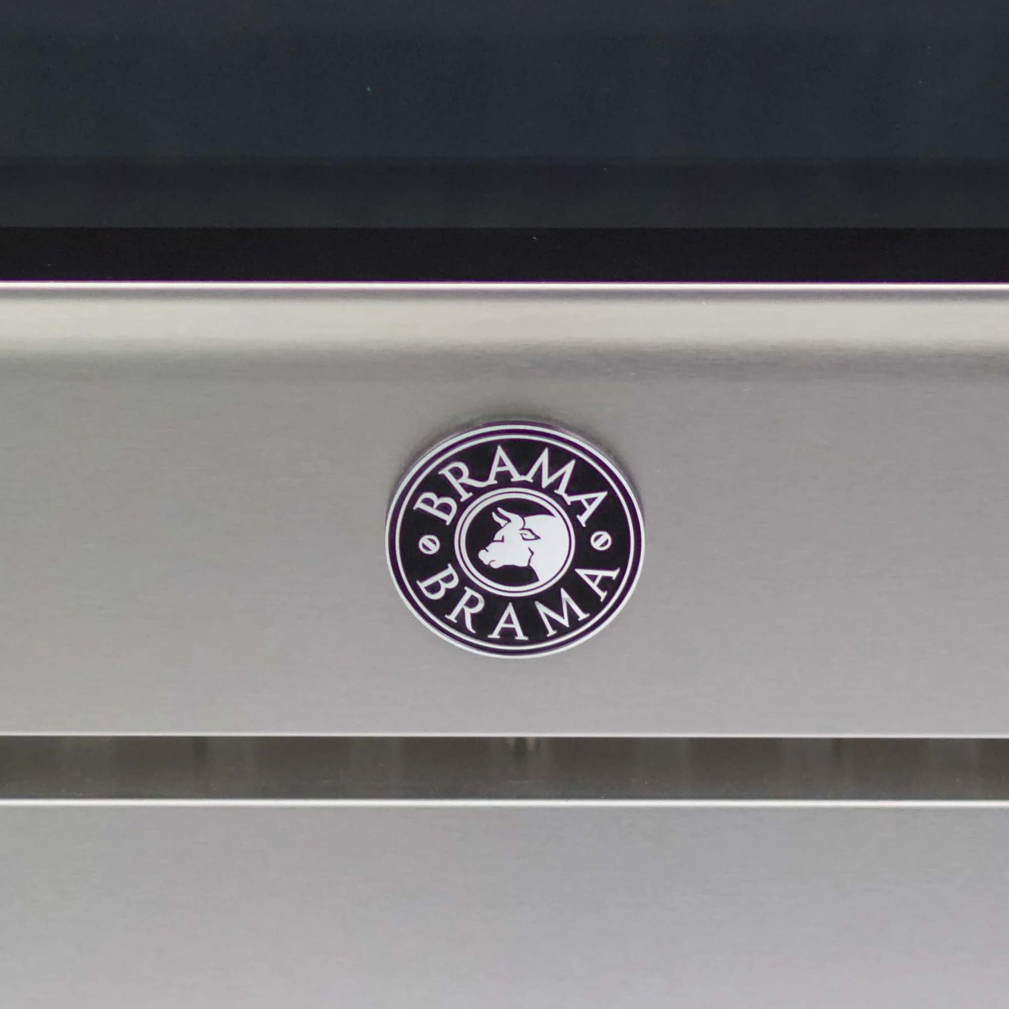 Brama 36 in. 5.2 cu. ft. Standard Convection Dual Fuel Range with 6 ...