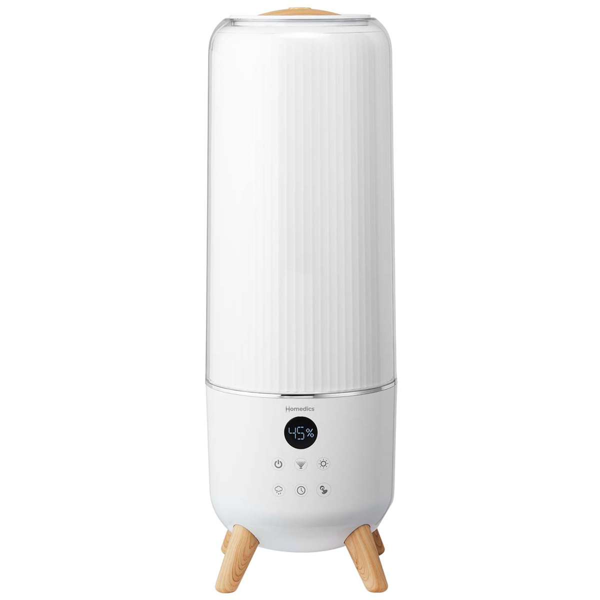 HOMEDICS Large Ultrasonic Humidifier - White | P.C. Richard & Son