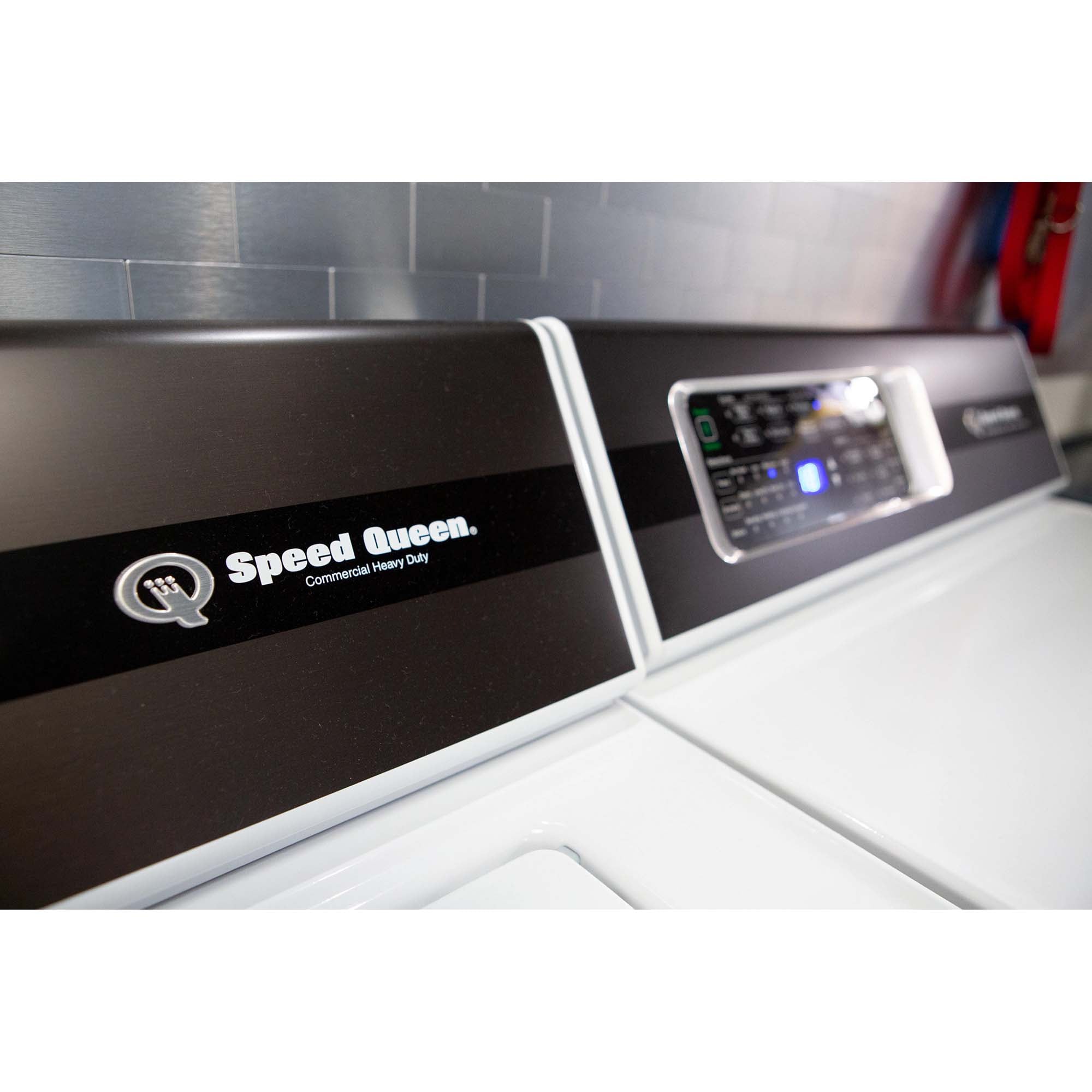 Speed Queen DR7 27 in. 7.0 cu. ft. Electric Dryer with Pet Plus Cycle ...