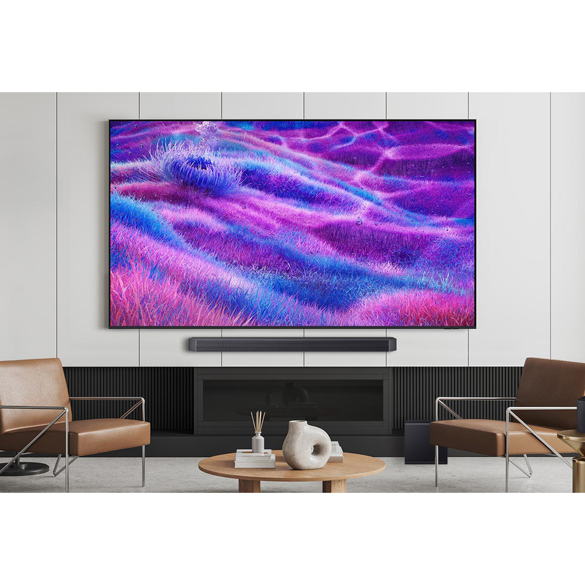 Samsung - 100" Class QN80F Neo QLED 4K UHD Samsung Vision AI Smart TV ...