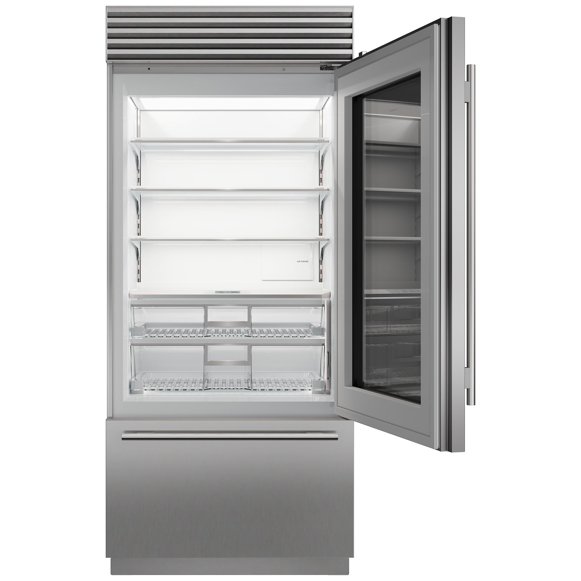 Sub-Zero Classic Series 36 in. Built-In 20.8 cu. ft. Smart Counter ...