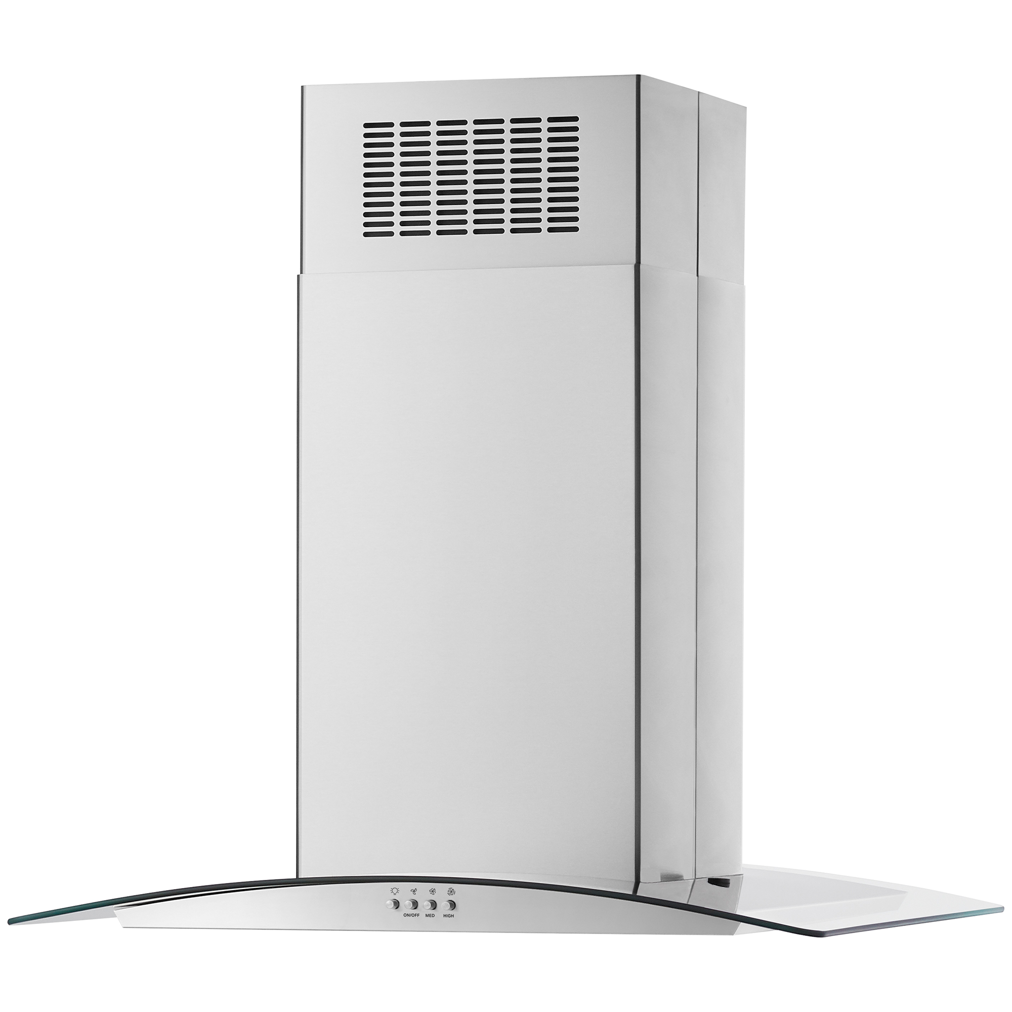 Whirlpool 30 in. Convertible Chimney Style Range Hood with 400 CFM, 3 ...