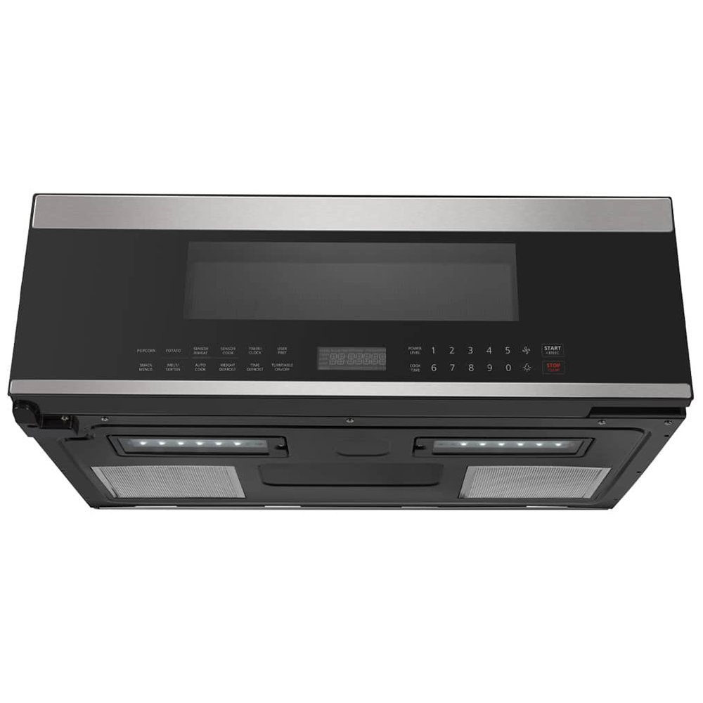 XO 30 in. 1.2 cu. ft. 1000W Low Profile Over-the-Range Microwave with ...