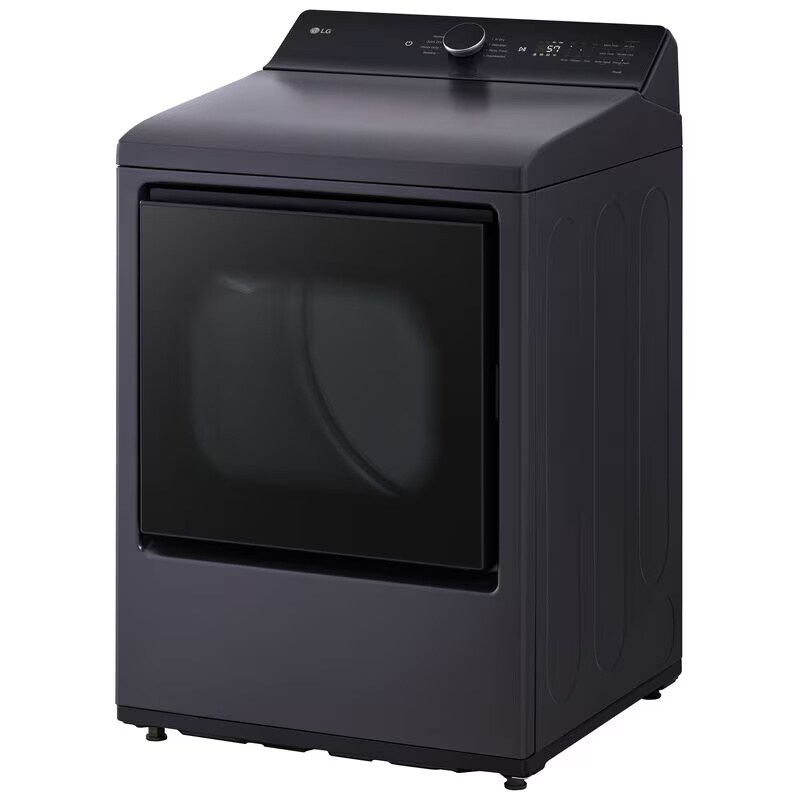 LG 27 in. 7.3 cu. ft. Smart Gas Dryer with EasyLoad Door & AI Sensor ...