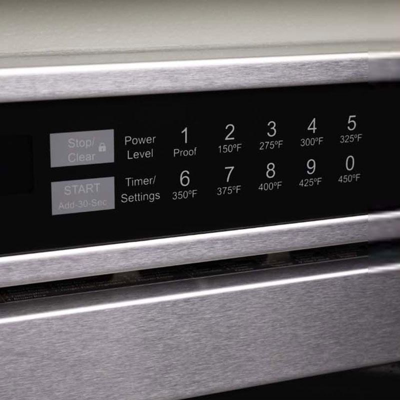 Viking 5 Series 24 in. 1.4 cu. ft. 900W Drawer Microwave with ...