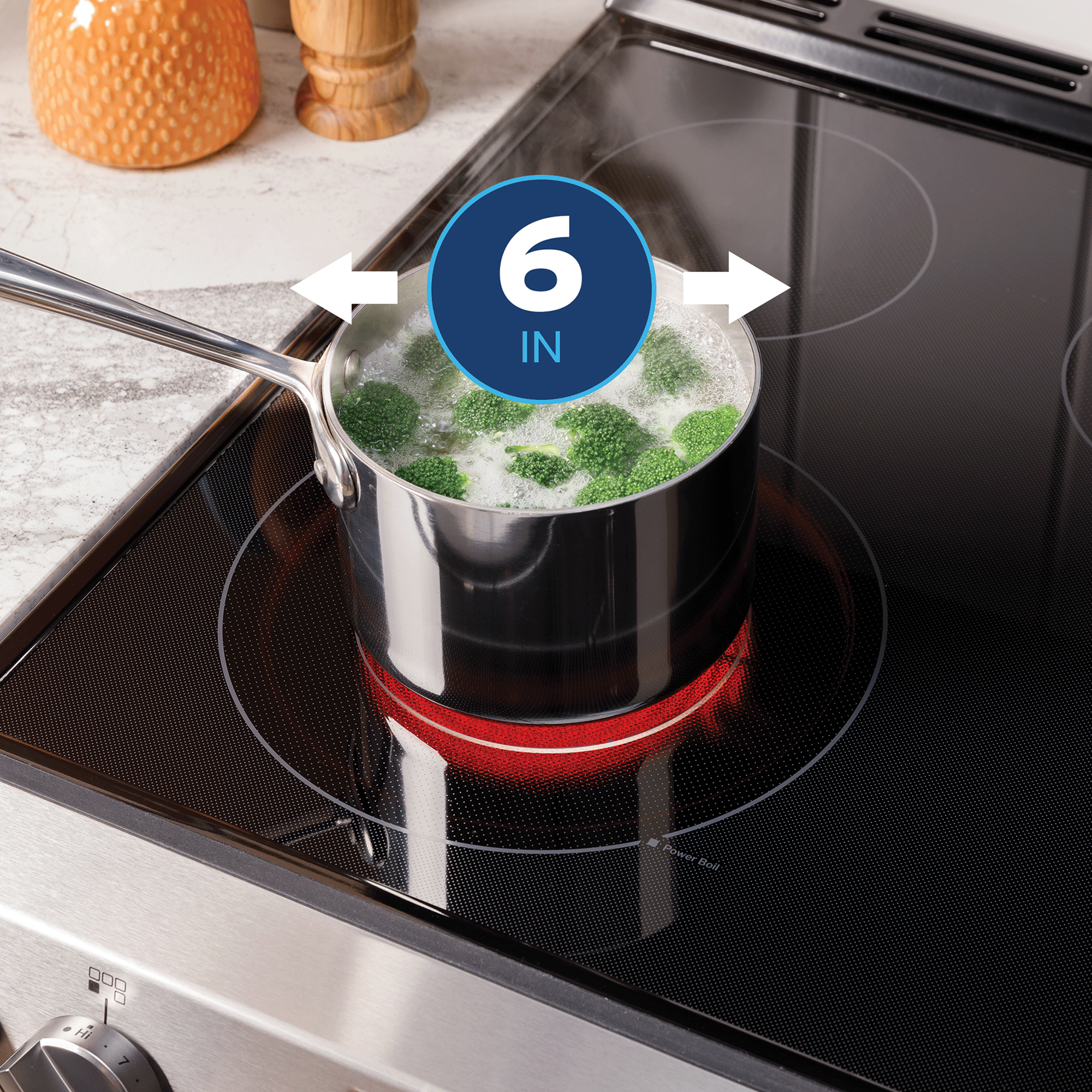 GE 500 Series 30 in. 5.3 cu. ft. Electric Range with Radiant Burners ...