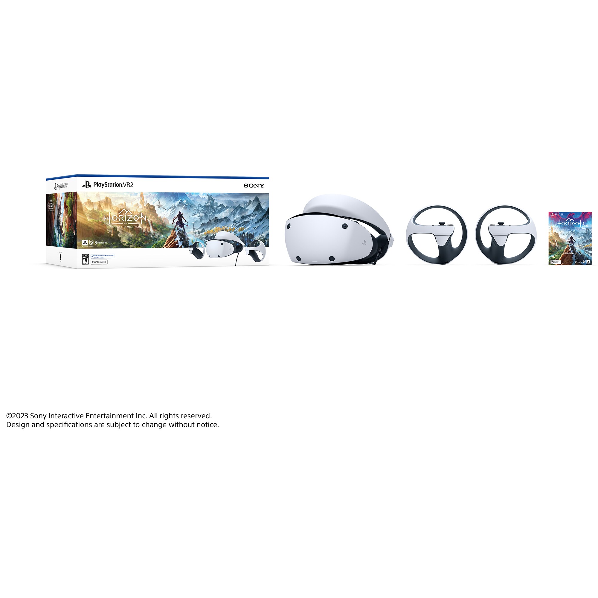 Sony PlayStation VR2 Horizon Call of the Mountain Bundle Virtual Reality Headset - White | P.C ...