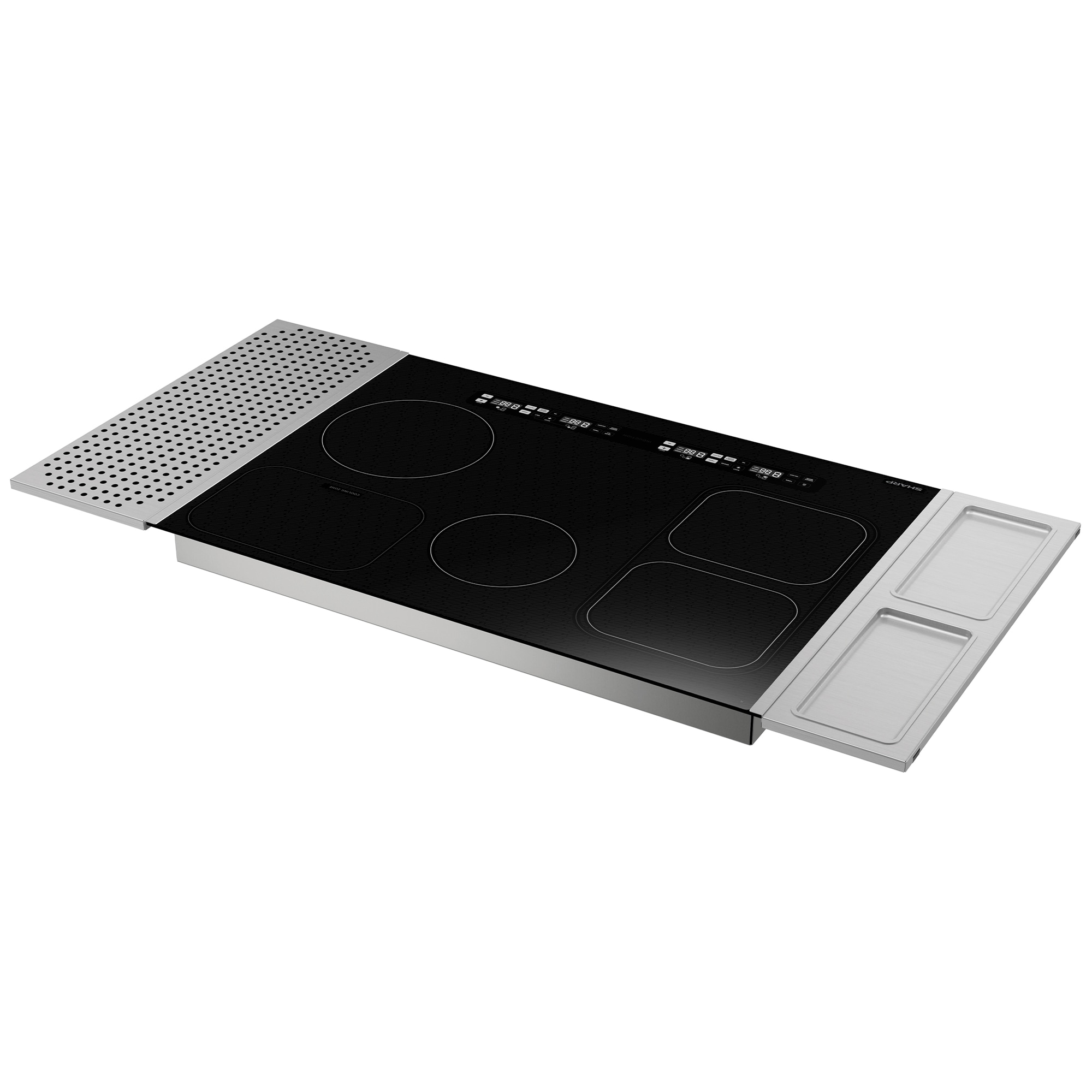 Sharp 30 in. 4-Burner Induction Cooktop with Simmer Burner & Power ...