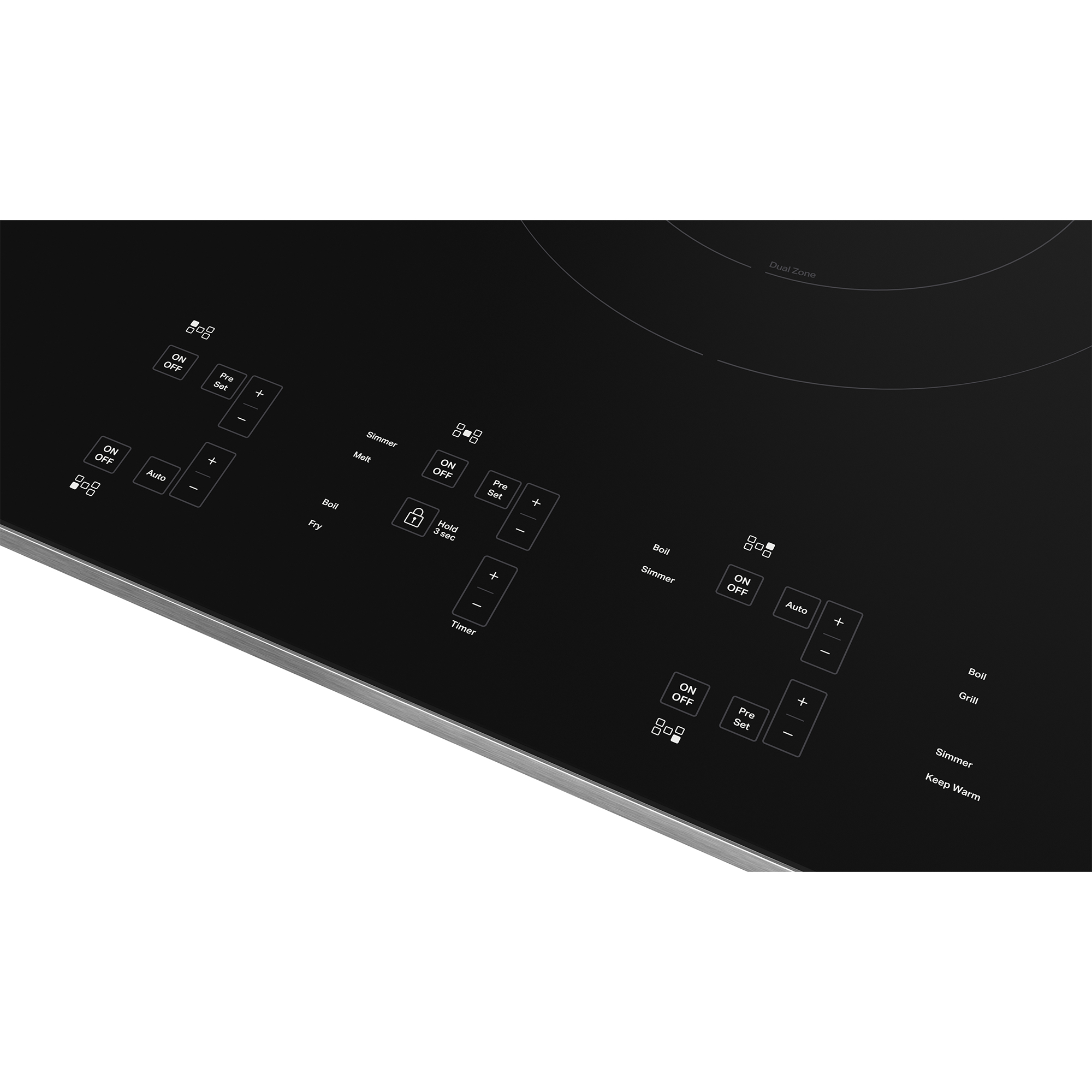 KitchenAid 36 in. 5-Burner Induction Cooktop with Simmer Burner & Power ...