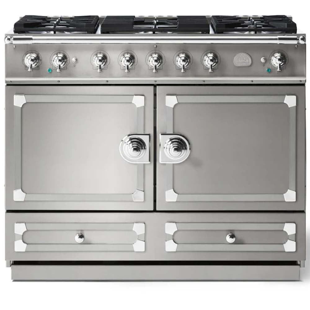 La Cornue Cornufe Series 43 in. 4.6 cu. ft. Standard Convection Double ...