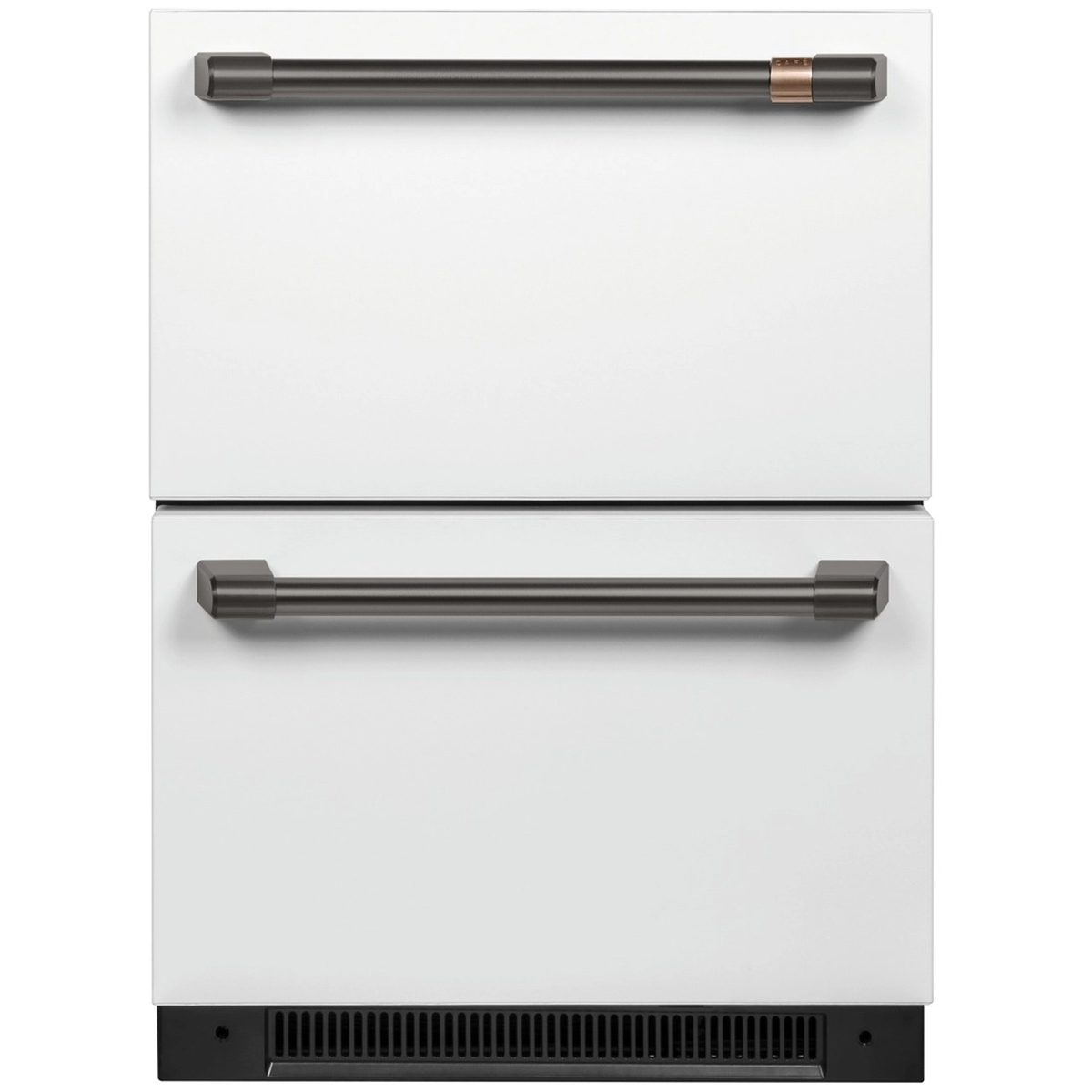 Cafe 24 in. 5.7 cu. ft. Double Refrigerator Drawers - Matte White | P.C ...