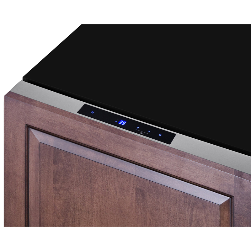 Summit 22 in. 1.6 cu. ft. Outdoor Single Refrigerator Drawer ...