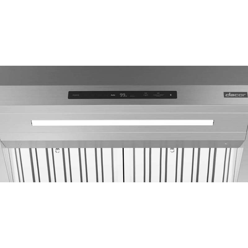 Dacor 36 in. Smart Ducted Canopy Pro Style Style Range Hood with 1200 ...