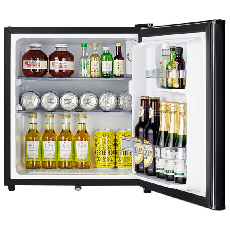 Summit 18 in. 1.6 cu. ft. Mini Fridge - Black | P.C. Richard & Son