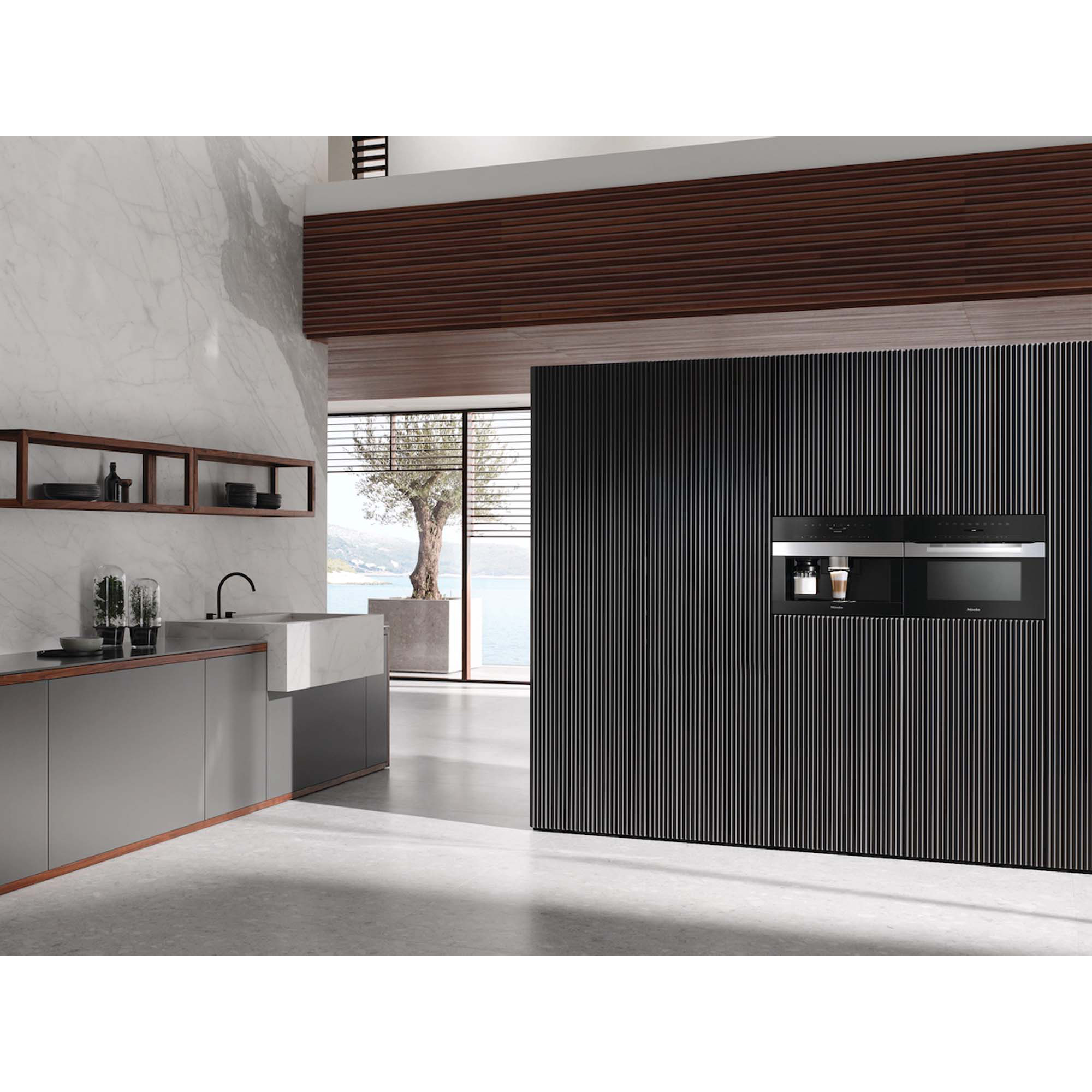Miele CVA 7440 Built-In Coffee Machine with Patented Cup Sensor for ...