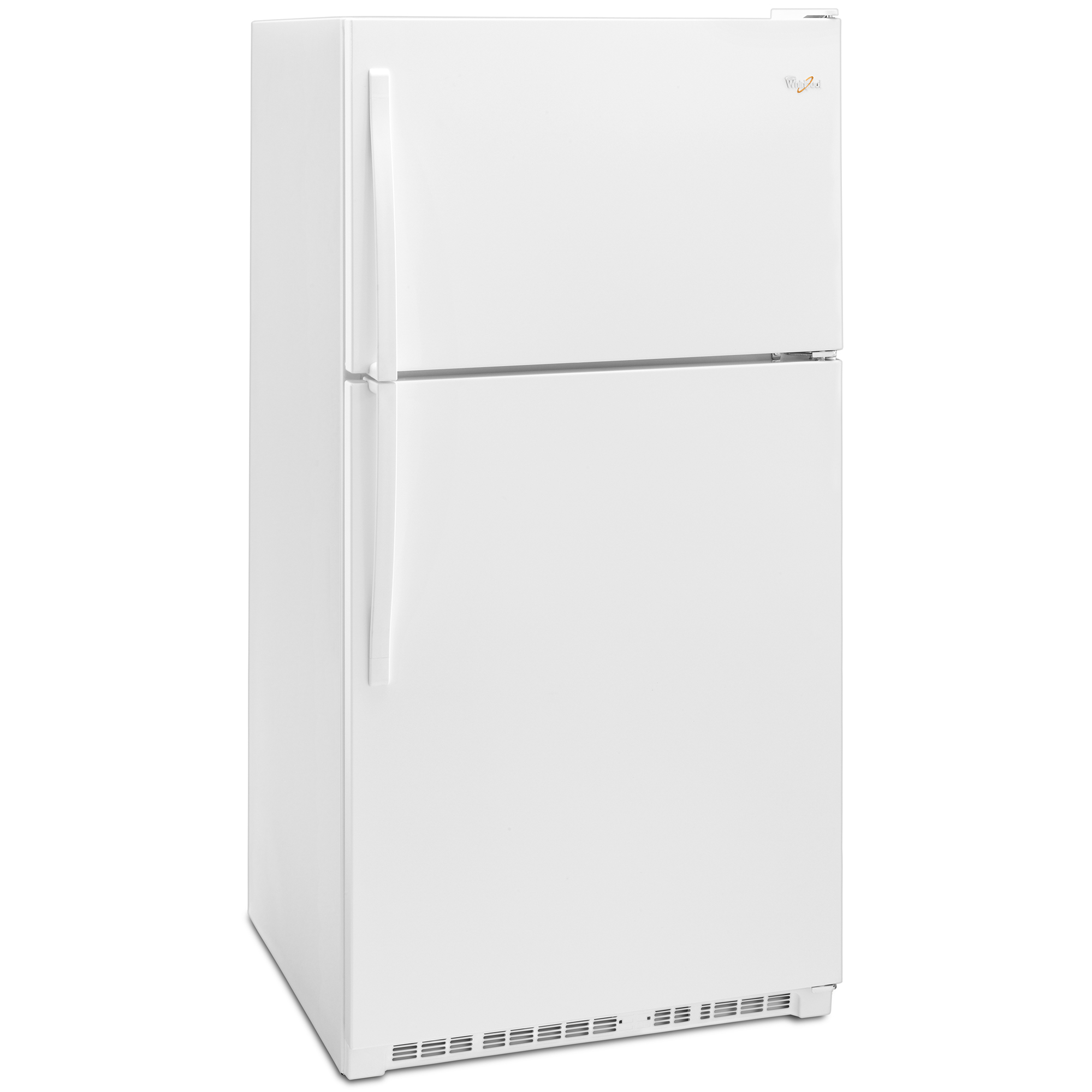 Whirlpool 33 in. 20.5 cu. ft. Top Freezer Refrigerator - White | P.C ...