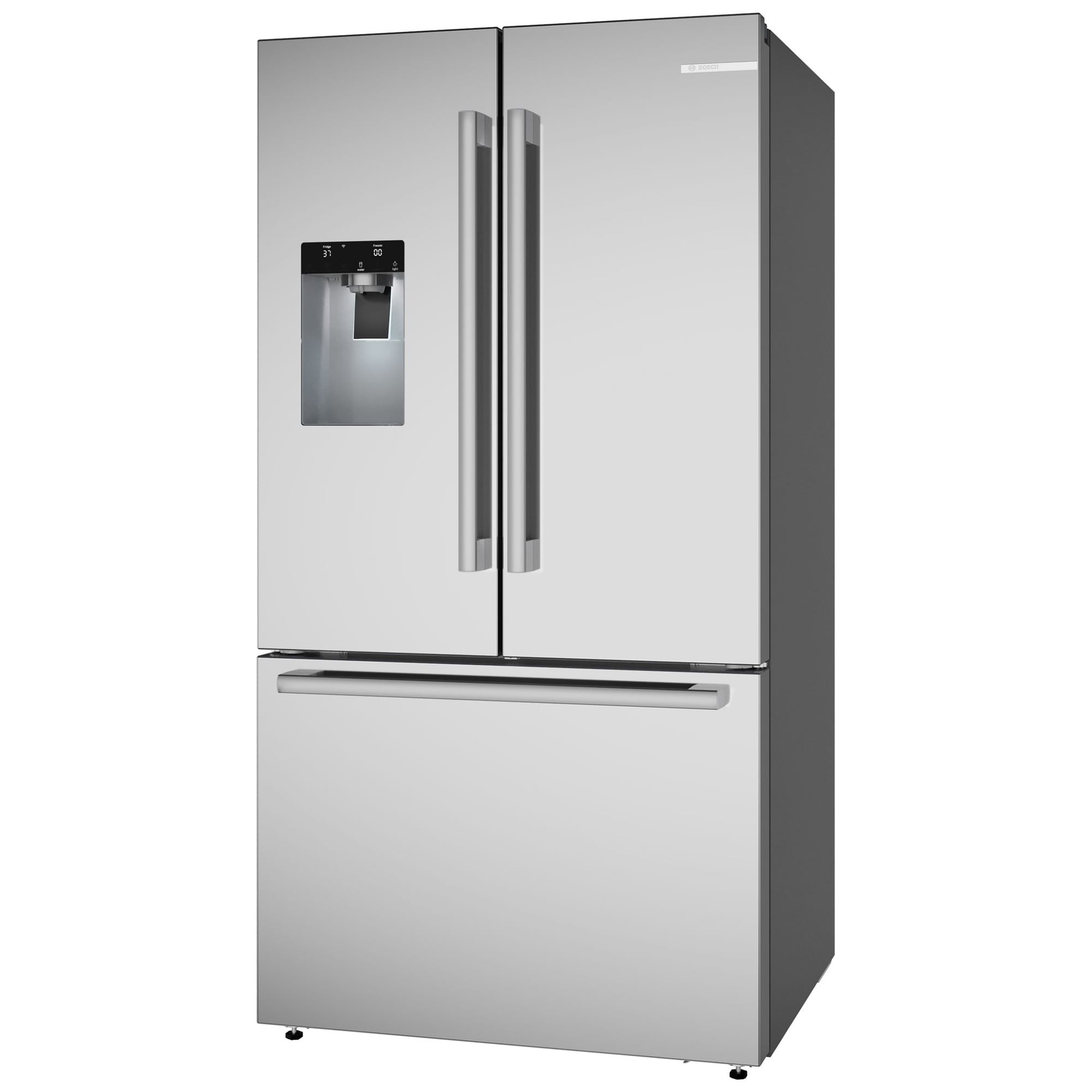 Bosch 500 Series 36 in. 26 cu. ft. Smart French Door Refrigerator with ...
