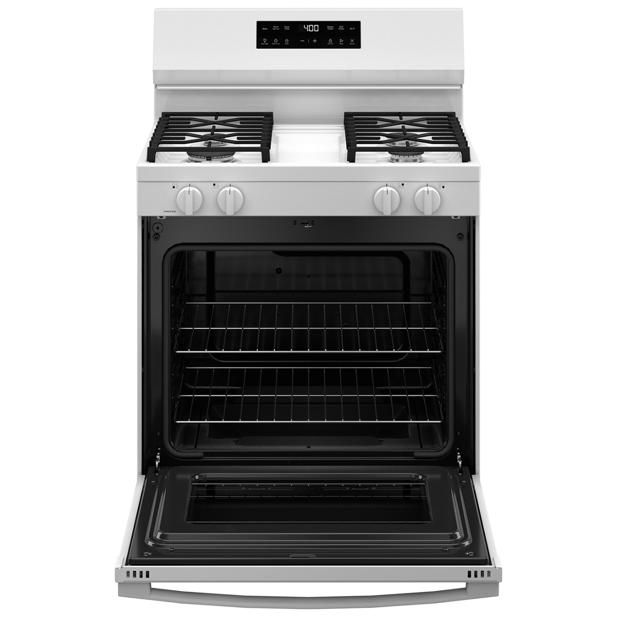 GE 400 Series 30 in. 5.3 cu. ft. Smart Gas Range with 4 Sealed Burners ...