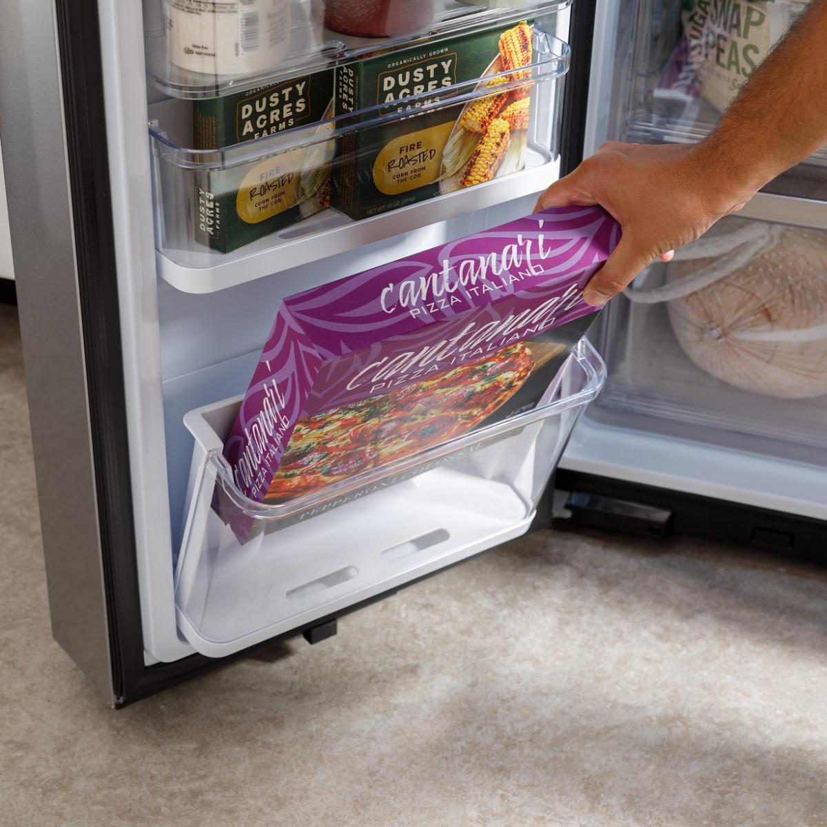 GE Profile 36 in. 28.3 cu. ft. Smart 4-Door French Door Refrigerator ...