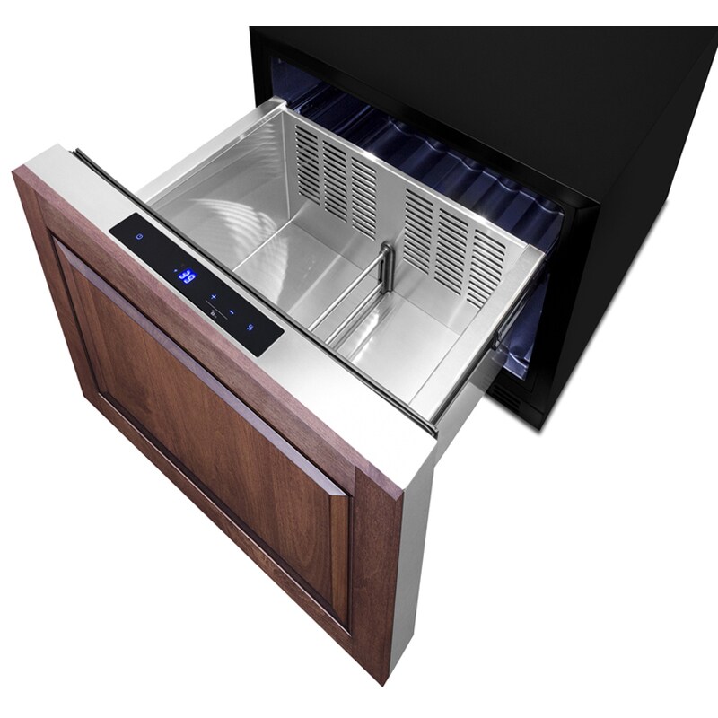 Summit 22 in. 1.6 cu. ft. Outdoor Single Refrigerator Drawer ...