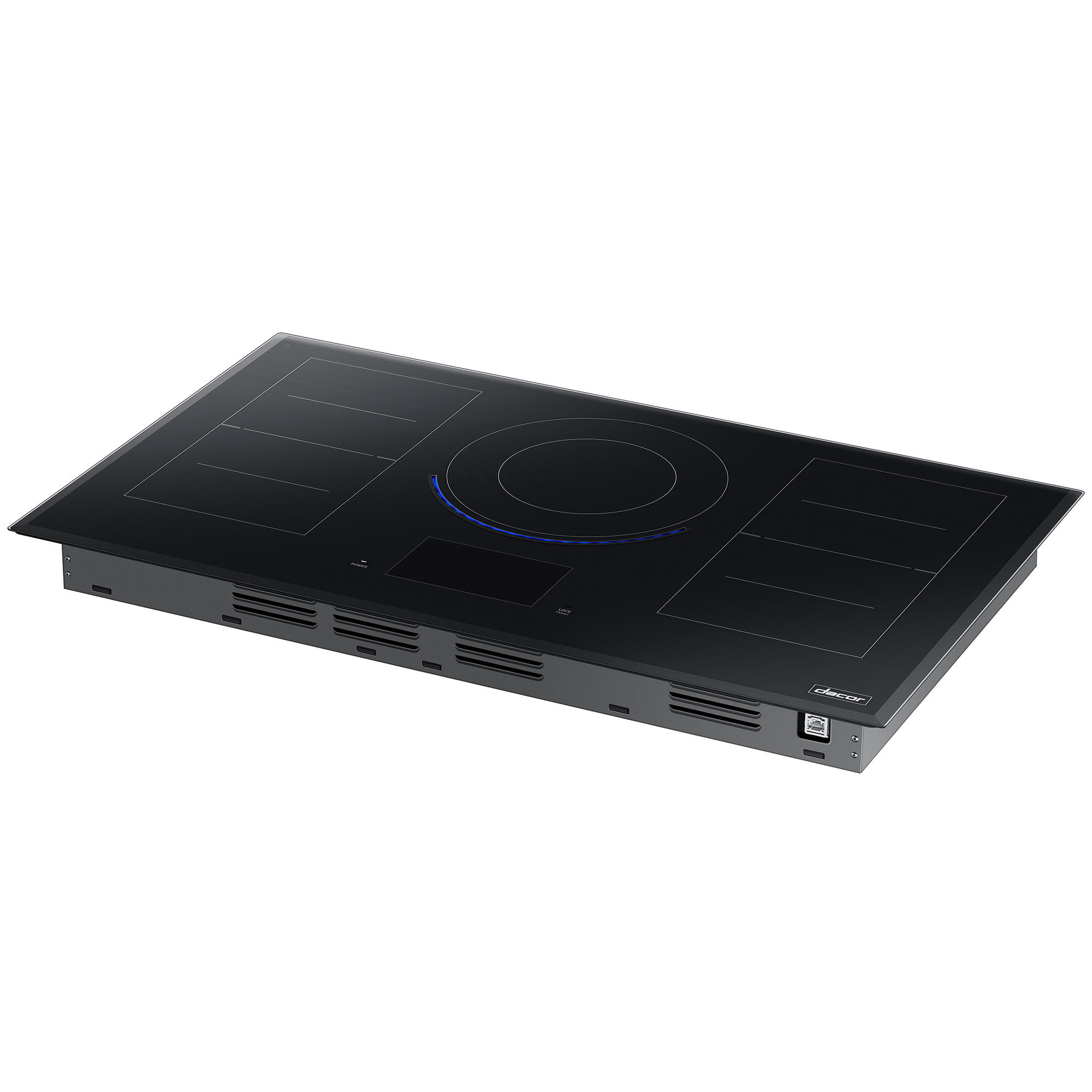 Dacor Contemporary 36 in. 5-Burner Smart Induction Cooktop with Simmer ...