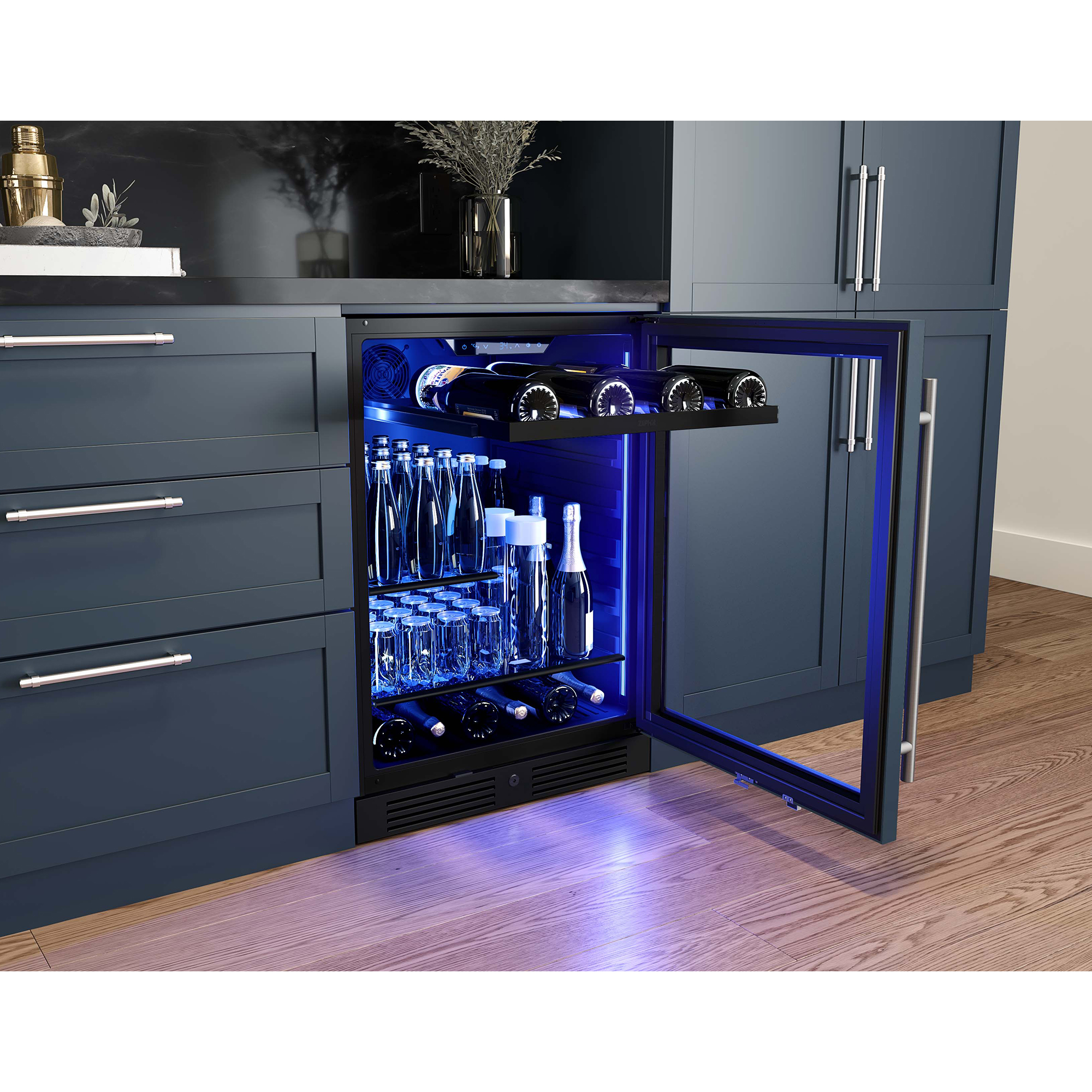 Zephyr Presrv Series 24 in. Built-In/Freestanding 5.6 cu. ft. Compact ...