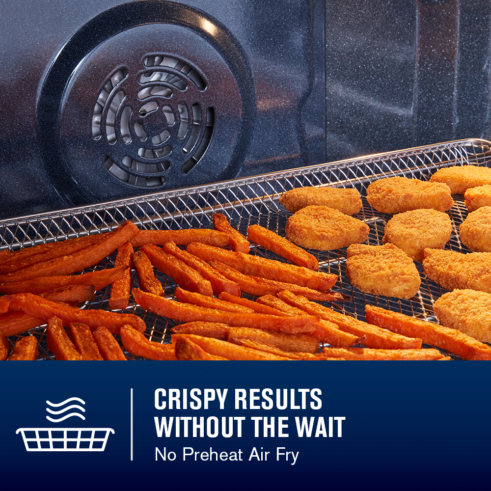 Maytag 30 in. 5 cu. ft. Smart Air Fry Standard Convection Gas Range ...