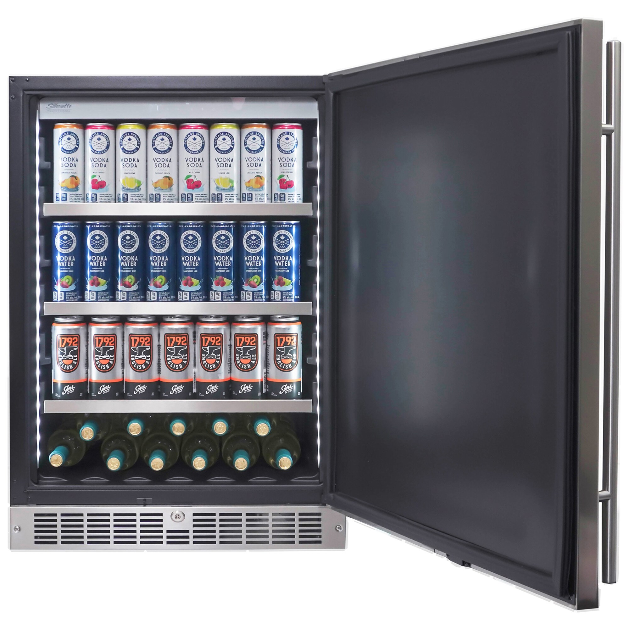 Danby Silhouette Series 24 in. 5.5 cu. ft. Built-In Undercounter ...