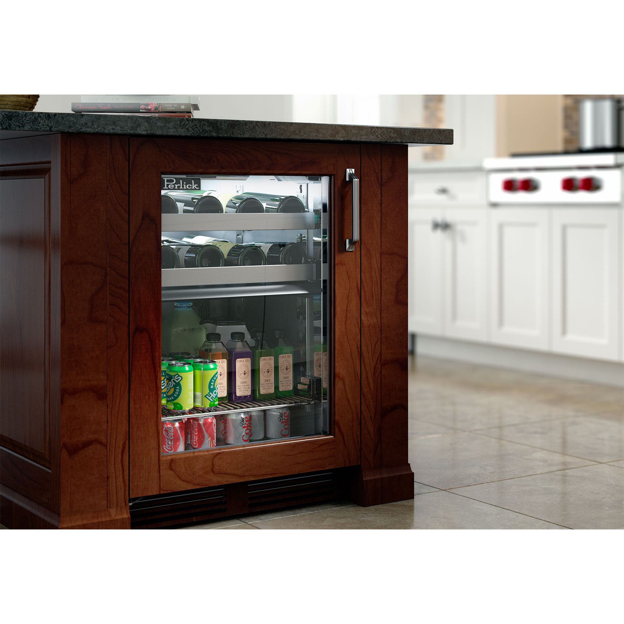 Perlick Signature Series 24 in. Built-In 5.0 cu. ft. Compact Beverage ...